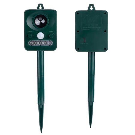Spptty Solar Bird Repellent Outdoor USB Ultrasonic Mouse Insect ...