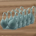 Bxsruta Women’s Full Coverage Lace Bra 6 Pack Adjustable Straps ...