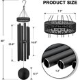 48'' Wind Chimes for Outside Deep Tone - Large Windchimes with 6 Heavy ...