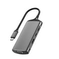 High Quality Usb C 4k 30hz Docking Station With Fast Charging For Macbook Pro Air M1 M2 Rj45