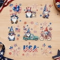 9PCS Independence Day Window Clings, Patriotic Gnome Static Window ...