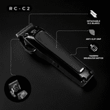 Royal Clips Hair and Beard Fade Kit 2.0 – Professional Clipper, Trimmer ...
