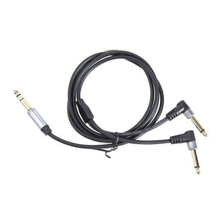 1/4 Insert Cable, 6.35mm Dual 6.35mm /4 Stereo to Dual 1/4 Insert Cable ...