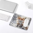 8x10 in Mouse Pad - Adorable Fox Design, Washable and Non-Slip, Great ...