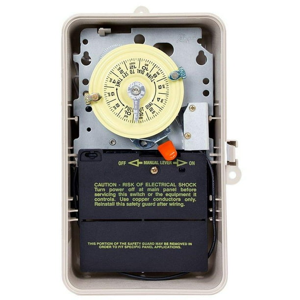 Intermatic Two Circuit Mechanical Time Switch T101P201 - Walmart.com