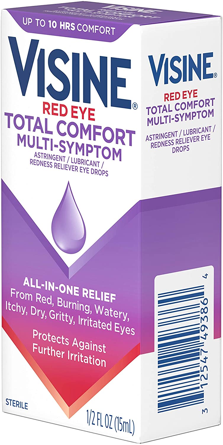Visine Multi-Symptom Eye Drops, 0.5 fl. oz - Pack of 4 in Nepal at NPR ...