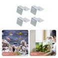 Eease 4Pcs Aquarium Glass Lid Clips Fish Tank Lid Holder Clamps ...