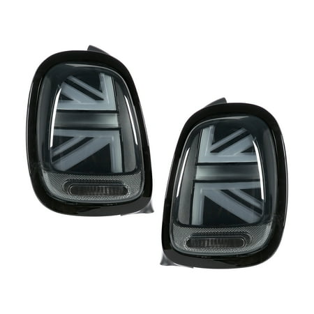 Taillights Assembly VLAND Full LED For JCW Union Jack Tail Lights ...