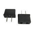 Haobase 10 Travel Converters Europe to US Power Plug Adapter Adaptor ... Haobase 10 Travel Converters Europe to US Power Plug Adapter Adaptor ...