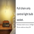 UL Listed E26 Base Bulb to 2-Prong Outlet Plug Light Socket Converter ...