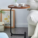 C-shaped Side Table, Small Sofa Table for Cough, Narrow Side Table ...