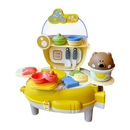 Kids Pretend Playset Dollhouse Decorations Imaginative Play Early ...