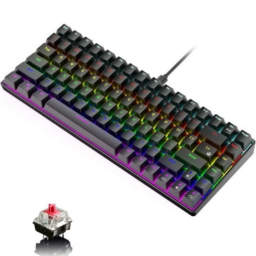 Ledeez Gamer Girl 4-in-1 LED Pink Gaming Set, Multi-Color LED Keyboard ...
