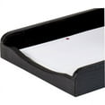 Black Crocodile Embossed Leather Letter Tray - Walmart.com