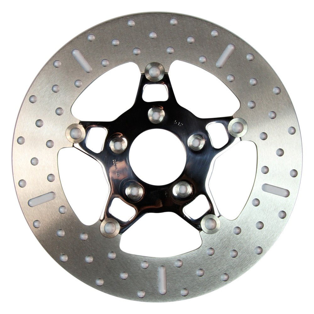 EBC FSD010 - FSD Custom Touring Front Left Brake Rotor with Silver ...