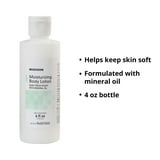 McKesson Moisturizing Body Lotion with Mineral Oil, Dry Skin Hydration ...