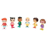 CoComelon Carry Along Case with 6 Articulated Character Figurines ...