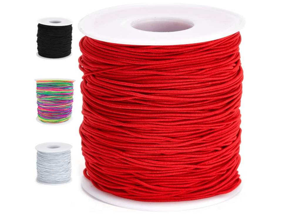Topboutique 1mm Elastic Cord Stretchy String for Bracelets, Necklaces ...