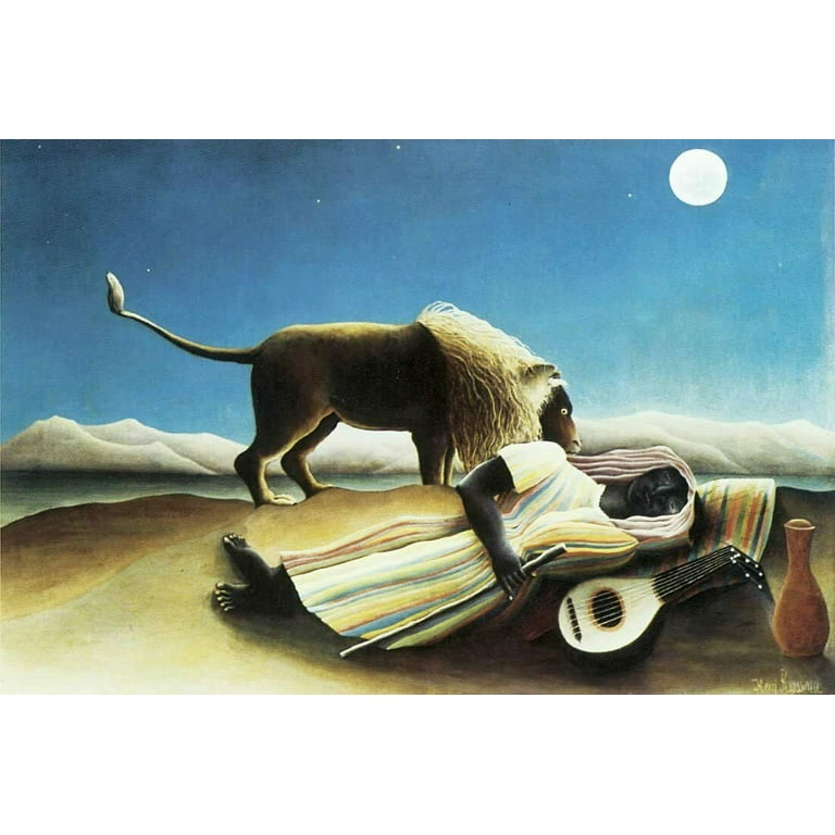 Henri Rousseau Sleeping Gypsy