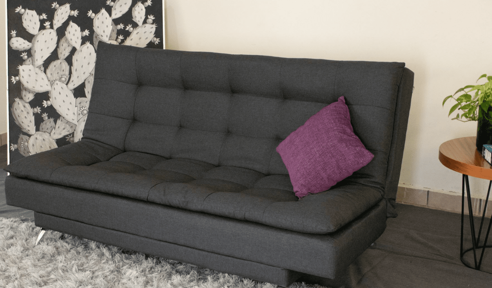 Sofá Cama Carmen Oxford M & E MUEBLES Matrimonial 3 Posiciones | Bodega Aurrera en línea