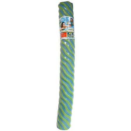Fluid Aquatics Deluxe Pool Noodle 2 tone color Blue and Green - Walmart.com