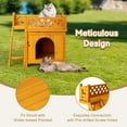 UBesGoo 2-Story Feral Cat House Feral Dog House,Indoor/Outdoor Pet ...