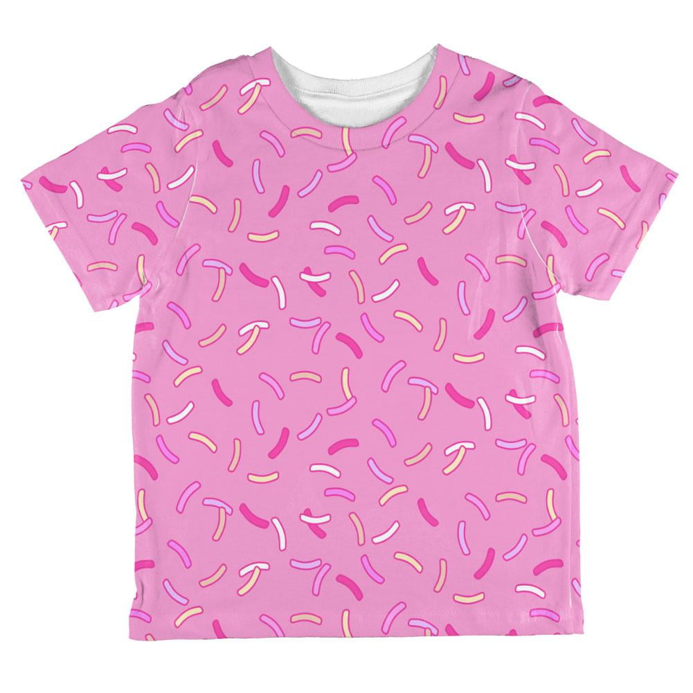 Old Glory - Pastel Strawberry Sprinkles All Over Toddler T Shirt Light ...
