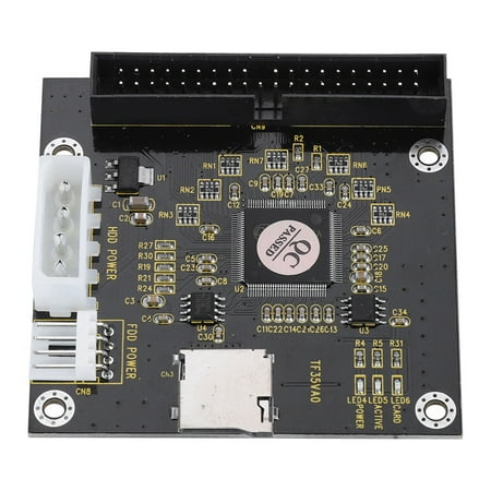 Ccdes SD to 3.5in IDE SD/SDHC/SDXC/MMC Memory Card To IDE 40Pin Male ...