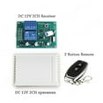 433MHz Remote Control Switch DC Relay Receiver Module For Electric ...