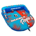 Airhead Mable Tropic 3-Person Towable Tube and 60ft UV Resistant Tow ...