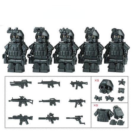 Military Counter-strike Special Forces Minifigure Building Blocks Small ...