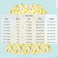 ATOGUTA Summer Dresses for Girls Yellow Ruffle Summer Dresses Cute ...
