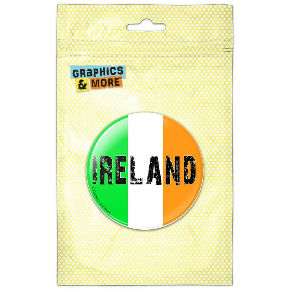 Ireland Irish Flag Refrigerator Button Magnet - Walmart.com - Walmart.com