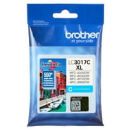 Brother Genuine LC3017 High-Yield Printer Ink Cartridges, 4-Pack, Black ...