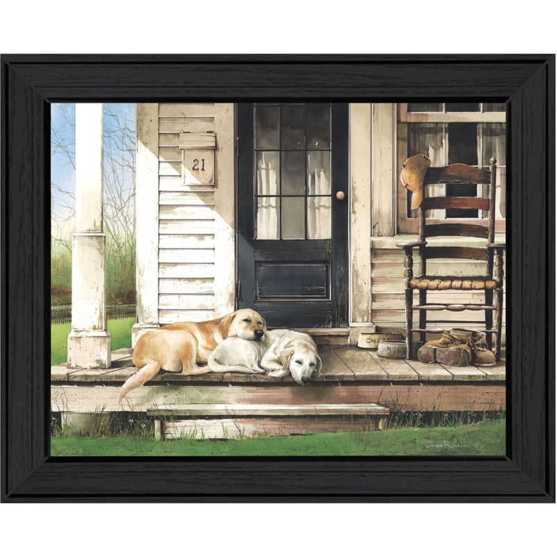 Chase and Molly by John Rossini Print Wall Art Wood Multi-Color ...