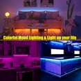 TV Backlight LED Strip Lights (40-60 Inch) - 16 Colors RGB LED Lights ...