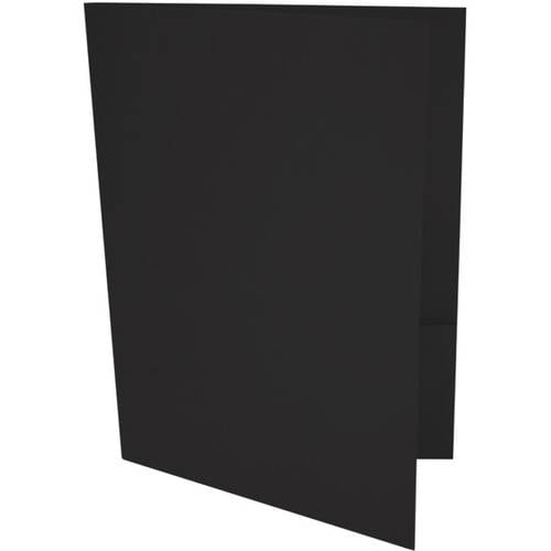 9 x 12 Presentation Folders - Midnight Black (250 Qty.) - Walmart.com