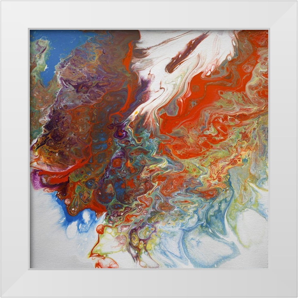 Russo, Emma 15x15 White Modern Wood Framed Museum Art Print Titled ...