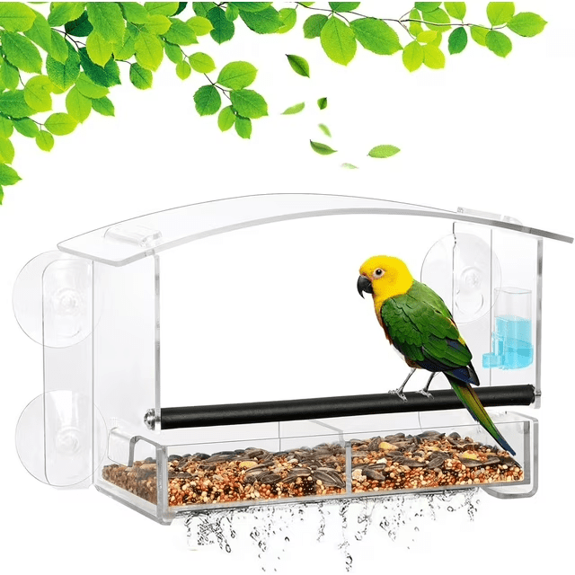 Click here for Urban Deco Window Bird Feeder With Strong Suction... prices