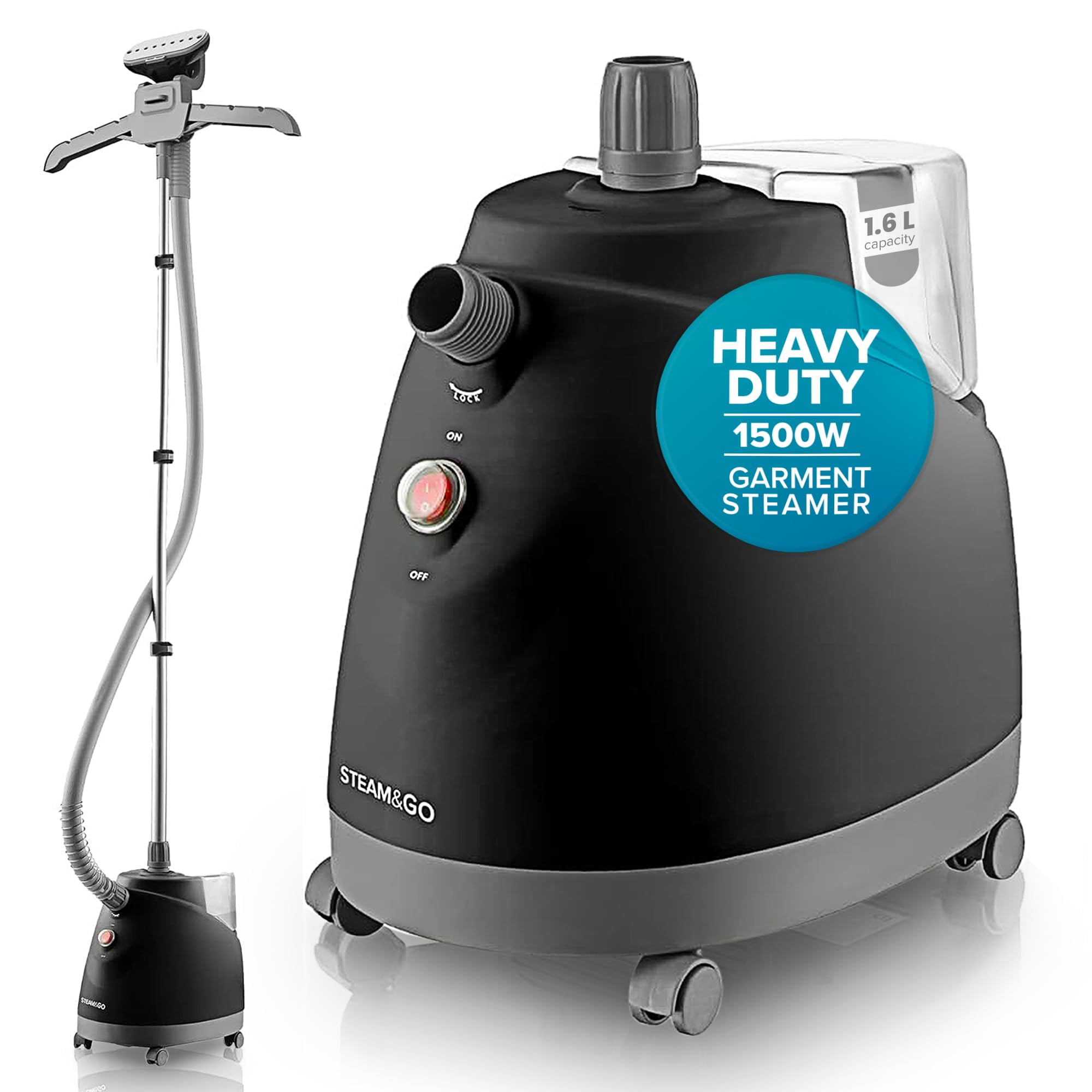 Vaporizador portátil Steam & Go Rival para ropa 1500 W 1,6 L | Bodega ...