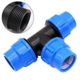 Pp Fitting Screw Clamp Connector Pe Pipe Pvc Plastic 20 25 32 40 50 Mm
