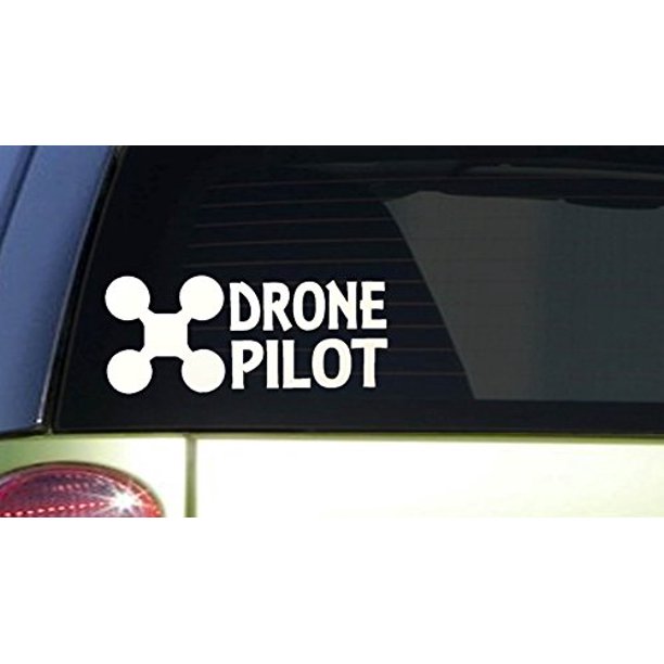 Drone Pilot sticker *I406* 3.5x8.5 inch decal doomsday drone air plane ...