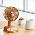 YuanGuangQ USB Rechargeable Desktop Mini Fan, Portable Small Fan with ...