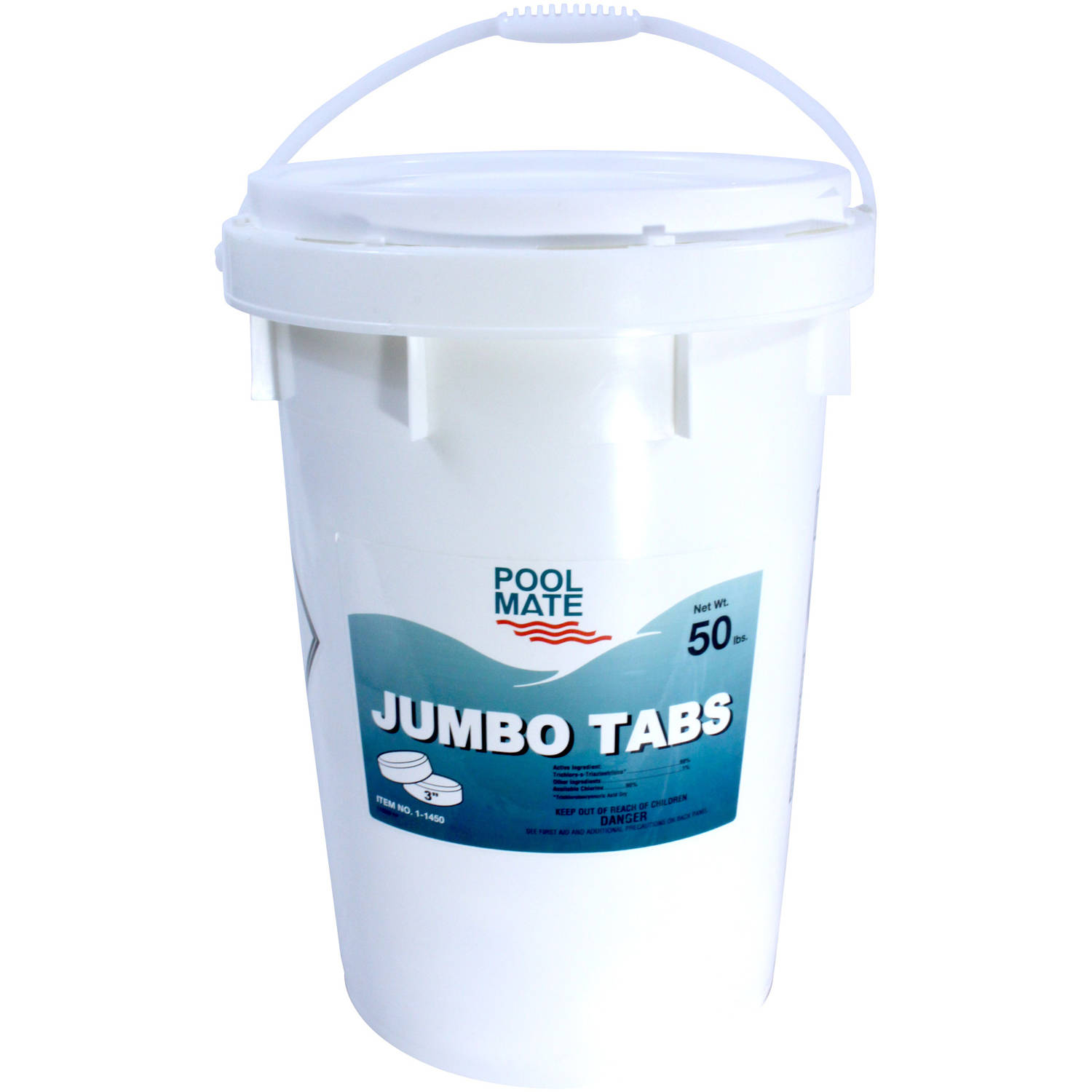 Pool Mate Jumbo 3" Chlorine Tablets for Swimming Pools - Walmart.com