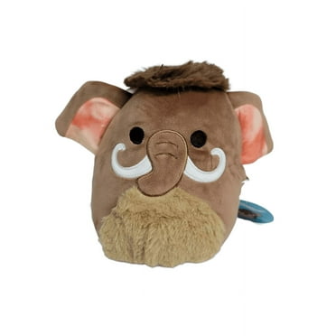 "Squishmallows 16"" Furry Wilbie Orange Woolly Mammoth Plush Toy With ...