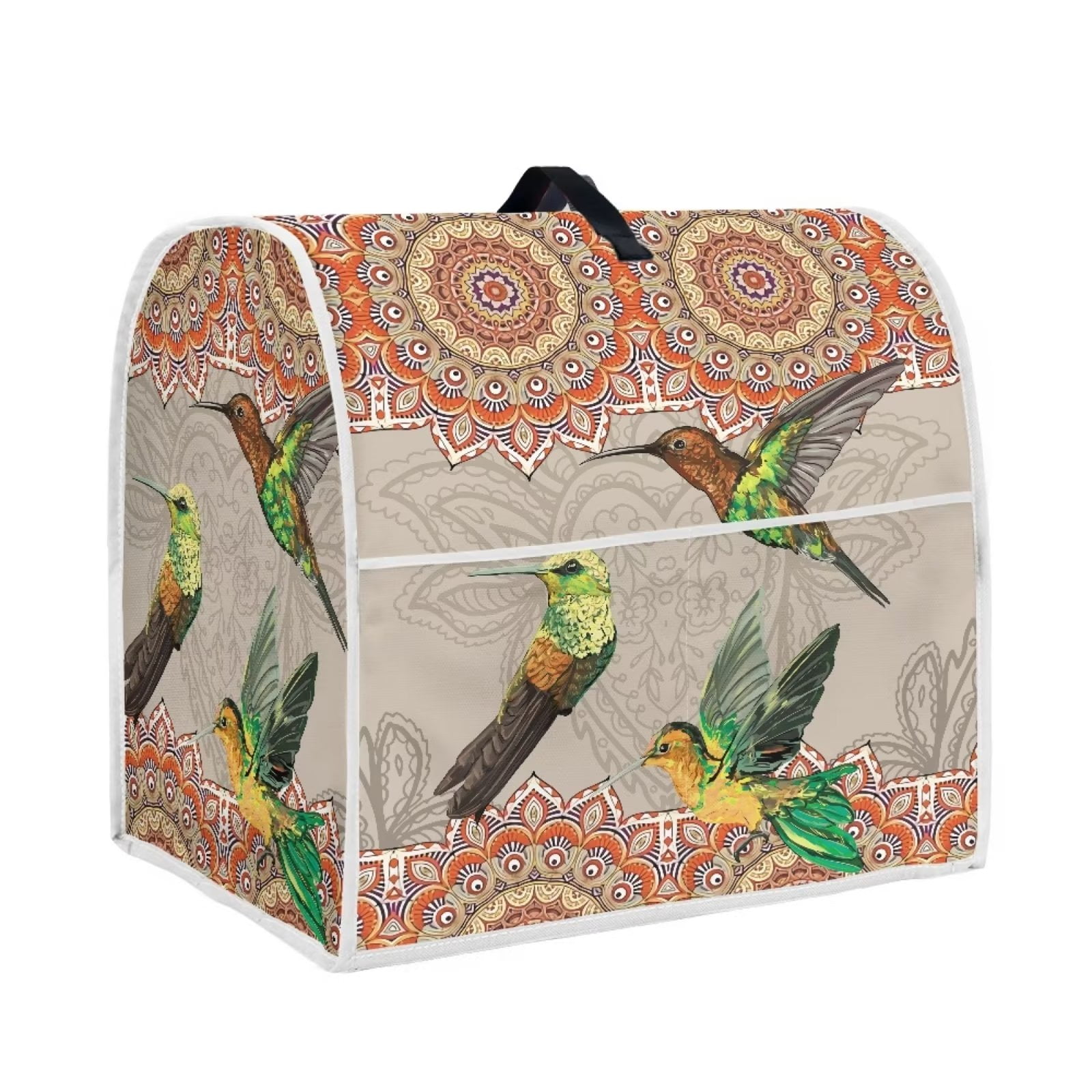 NETILGEN Boho Mandala Flowers Print Blender Covers Soft Kitchen ...