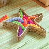 Kaplan Early Learning Company Starfish Washable Wicker Basket - Walmart.com