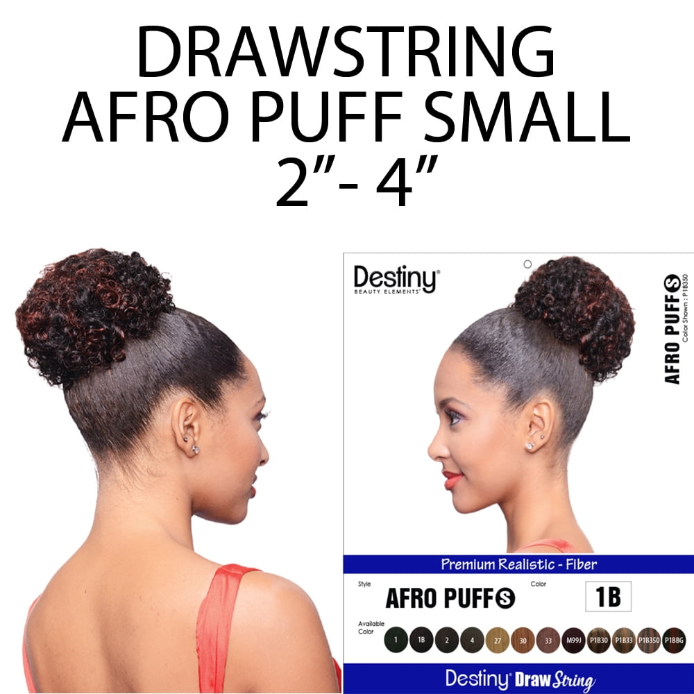 Ebo Synthetic Drawstring Hair Ponytail Afro Puff Small 4" ( P1B/30 Off ...