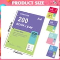 Blank Notebook 200 Pages Thick Writing Journal Unlined Sketch Notebook ...