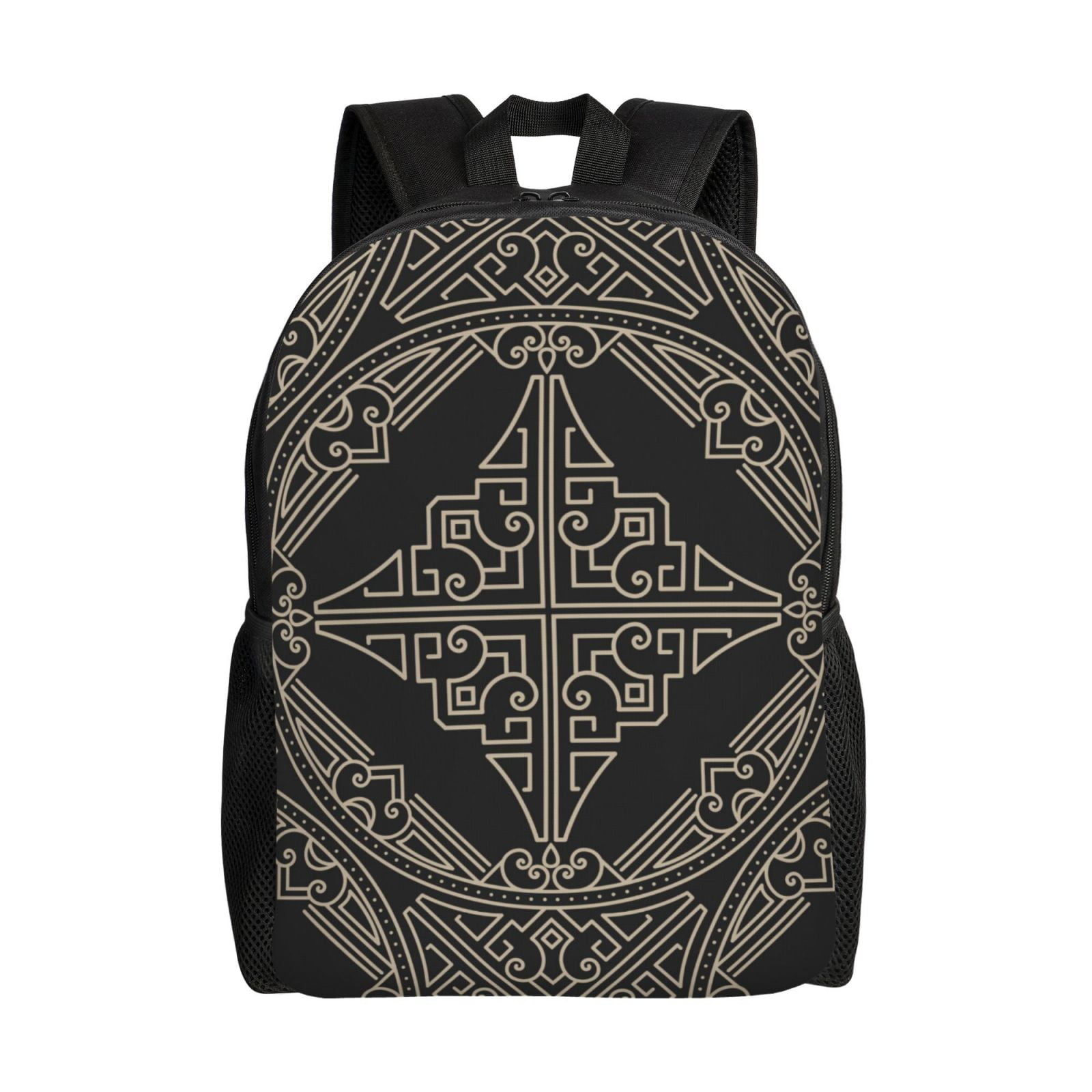 ZNDUO Travel Backpack, Zentangle Styled Geometric Pattern Backpack for ...